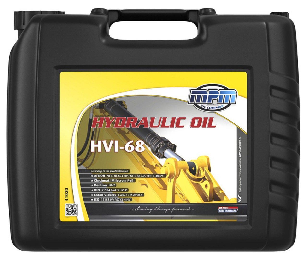 HYDRAULOLJA HVI 68 20 L – continova-se