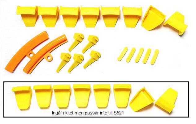 PLASTSKYDD KIT TILL S521 – continova-se